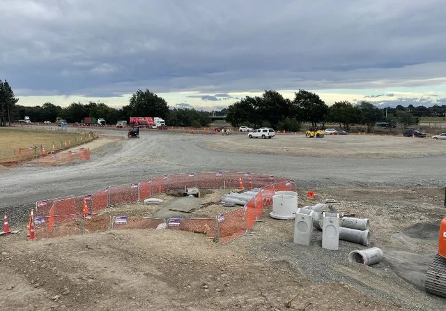 Rolleston roadworks to ease over Christmas